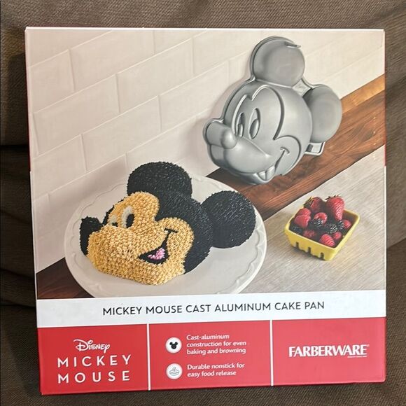 Disney | Kitchen | Disneymickey Mouse Cake Pan By Farberware | Poshmark